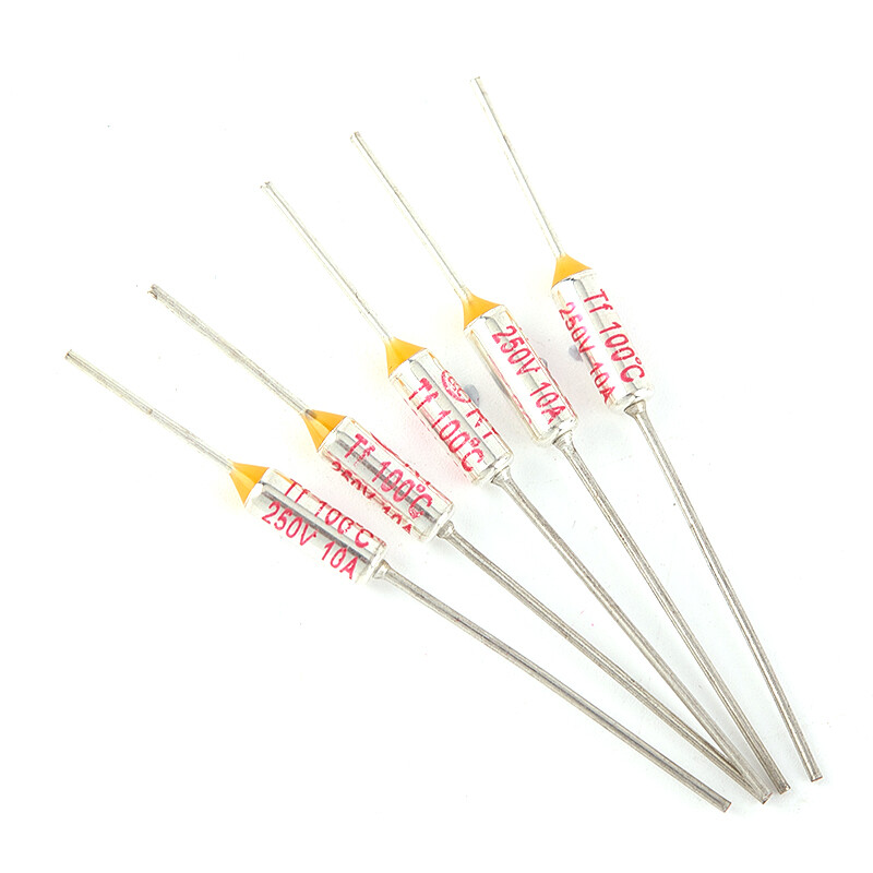 Thermal Fuse RY 10A 250V Temperature 65C℃ 100℃ 130℃ 155℃ 185℃ 200℃ 240 ...