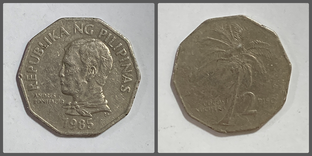 Philippines Coin, 2 Piso 1983. | Lazada