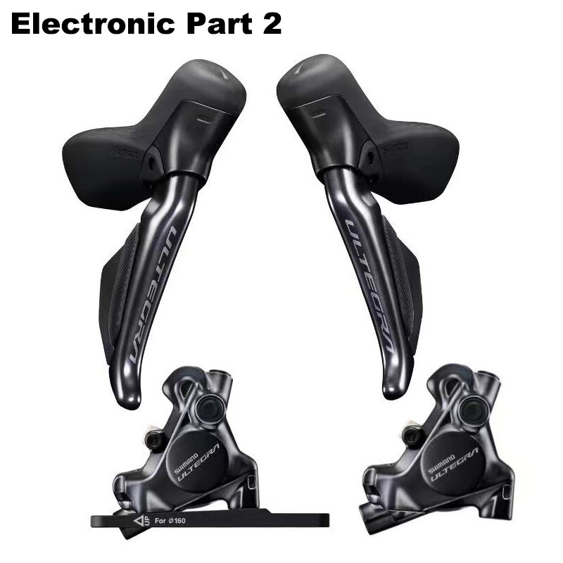 Shimano ULTEGRA Di2 R8170 R8100 Groupset 2x12 Speed R8100 Crankset 170mm 172.5mm Cassette 11-30T ...