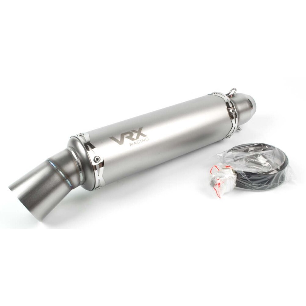 VRX MOTORCYCLE MUFFLER LENGTH 51MM RACING/ MOTORBIKE EXHAUST PIPE UNIVERSAL YAMAHA Y15ZR HONDA ...