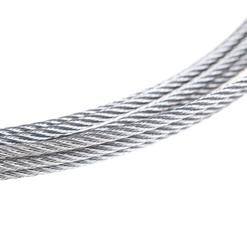 MUXI 5m 304 stainless steel soft wire rope soft fishing lifting cable ...