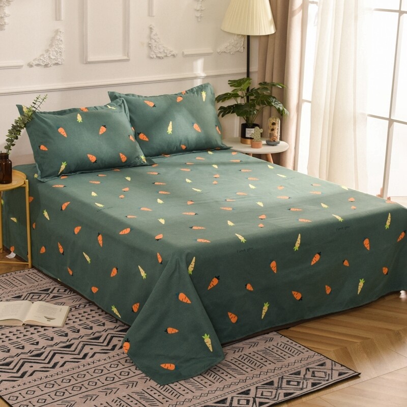 Bedding Sheet Home Textile Printing Color Flat Sheets Polyester Bed ...