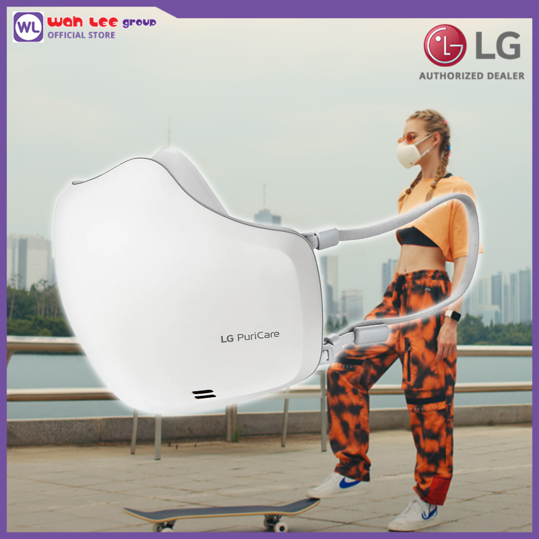 LG PuriCare™ Wearable Air Purifier Face Mask AP551AWFA / AP551ABFA WAH ...