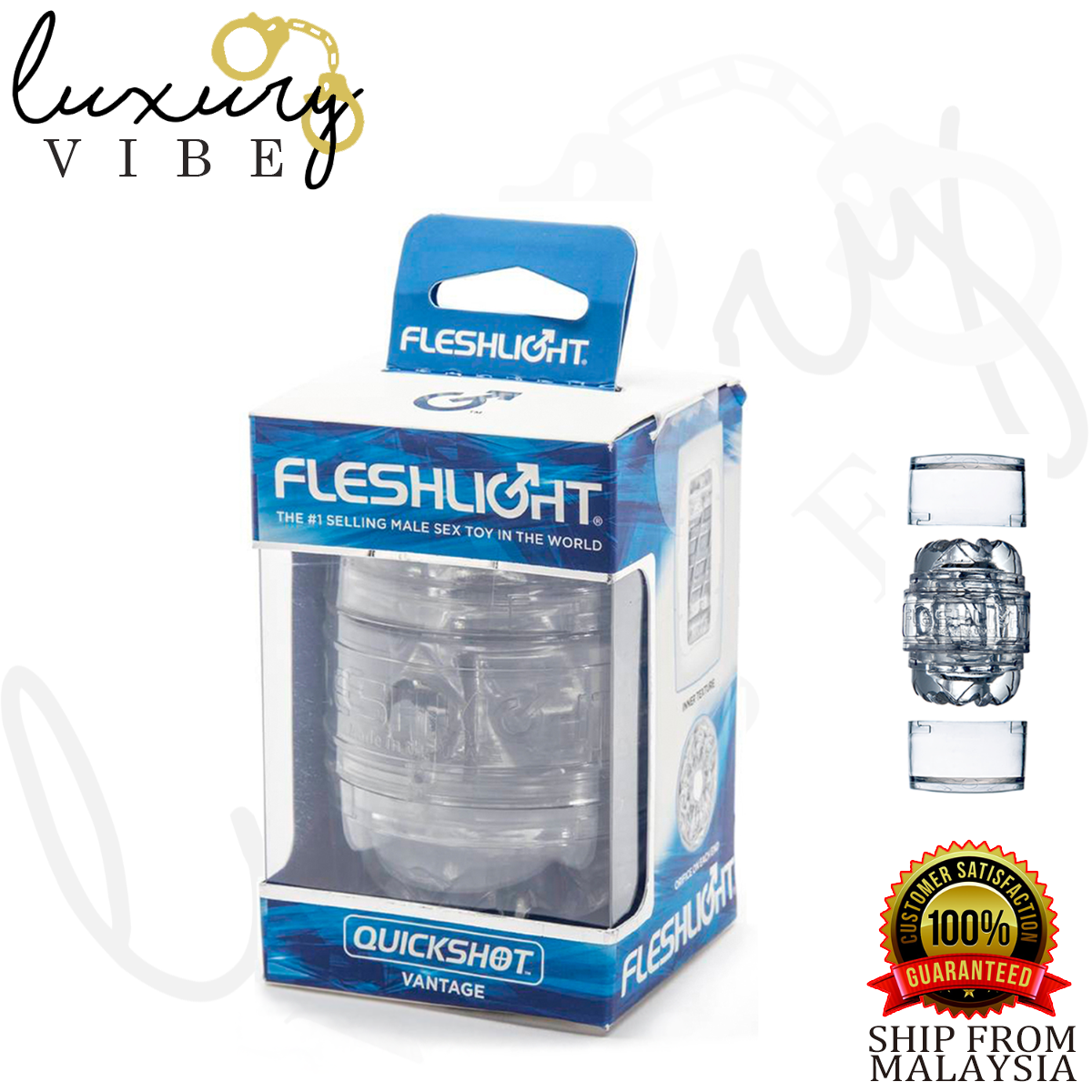 FLESHLIGHT - Quickshot Vantage Compact Male Masturbator | Lazada