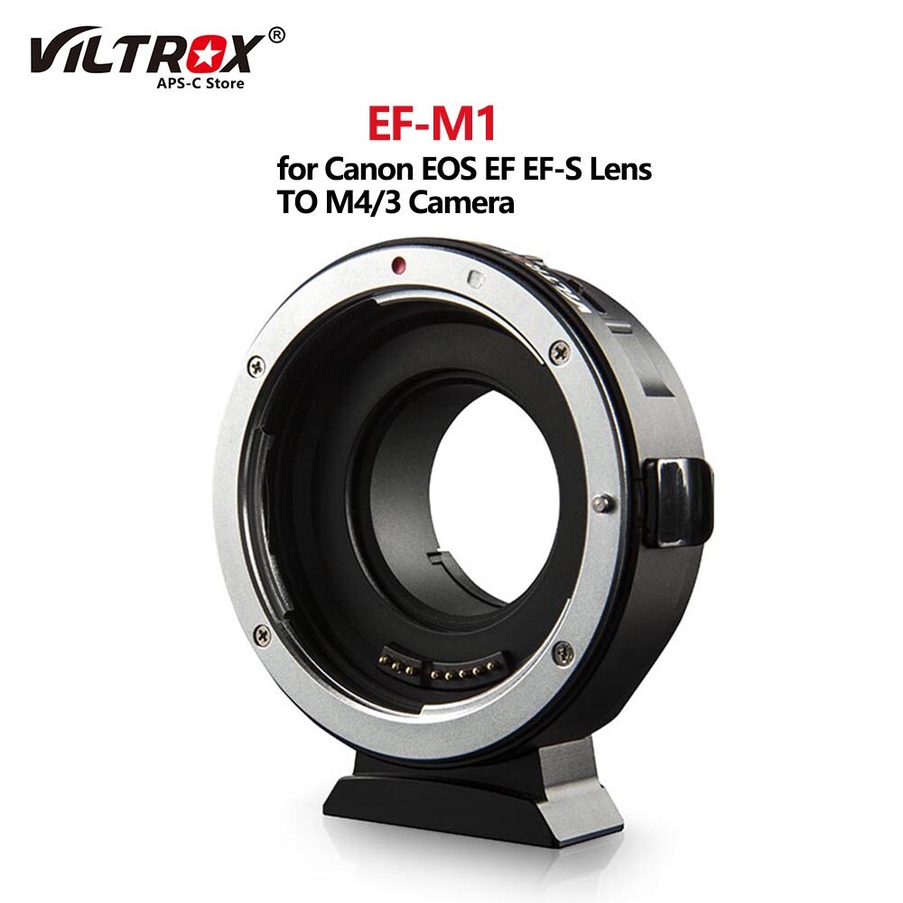 Viltrox EF-M1 EF-M2II 0.71x Lens Adapter Speed Booster Focal Reducer Auto Focus for Canon EF ...