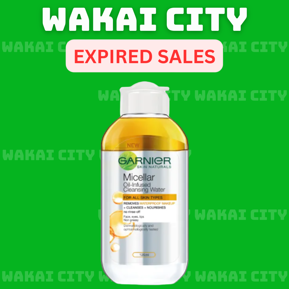 【EXPIRED】Garnier Skin Naturals Micellar Oil-Infused Cleansing Water ...