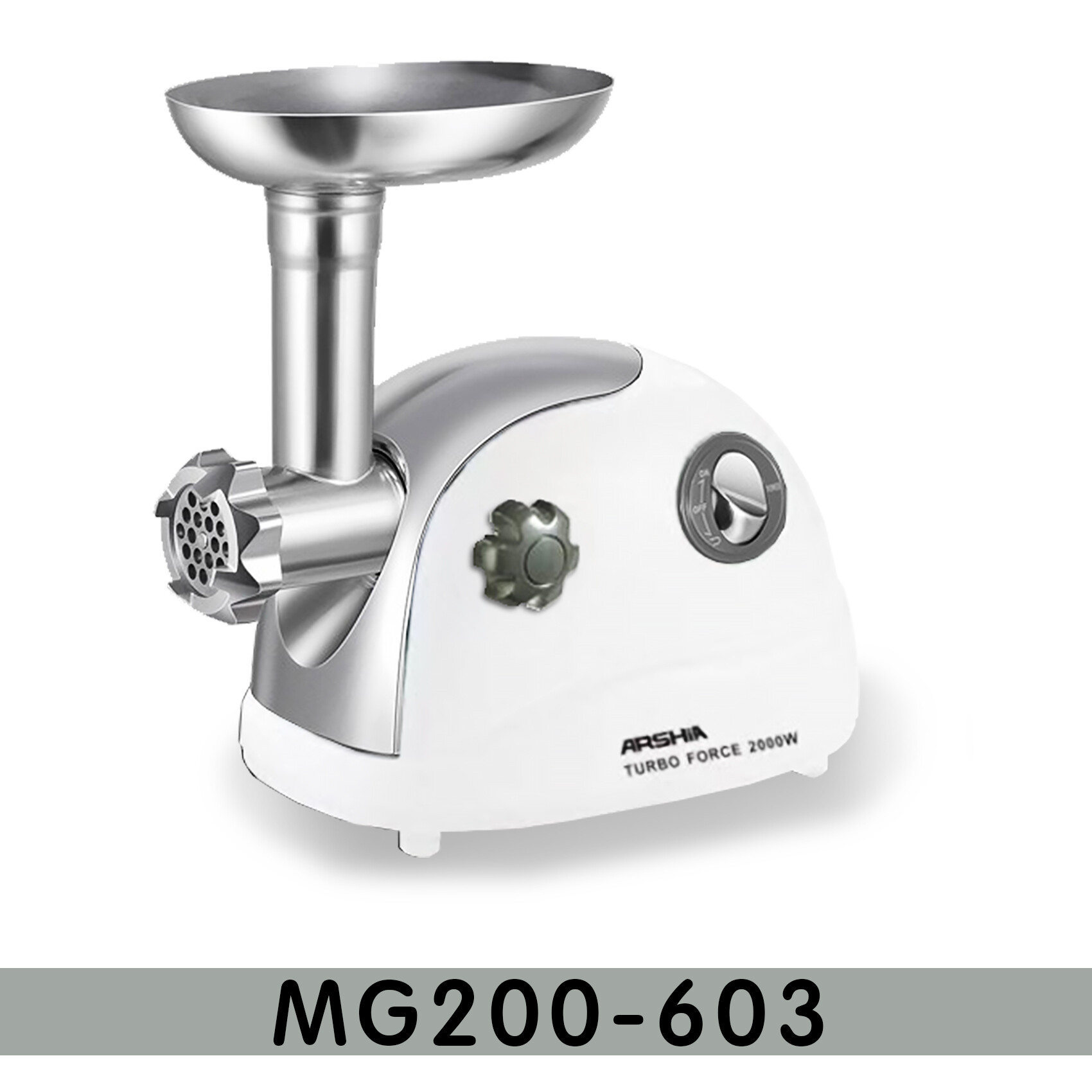 MG200-603 Meat Grinder Stainless Steel Heavy Duty Electric Chopper ...