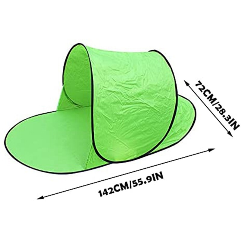 Beach Tent Canopy, Beach Tent Sun Shelter Lightweight Beach Canopy ...