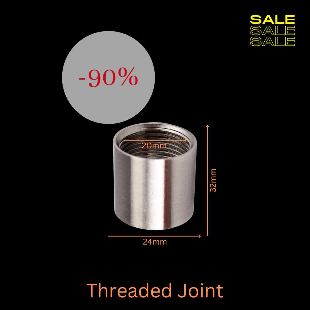 Stainless Steel Pipe Socket Male Threaded End Adaptor Fitting | Lazada