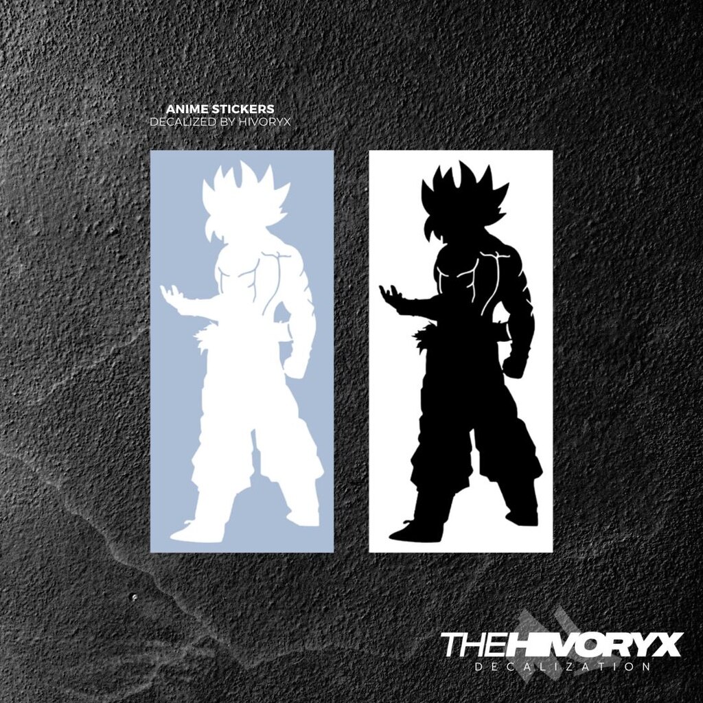 「SON GOKU SUPER SAIYAN DESIGN #6 | DRAGON BALL」ANIME SERIES CAR DECAL ...