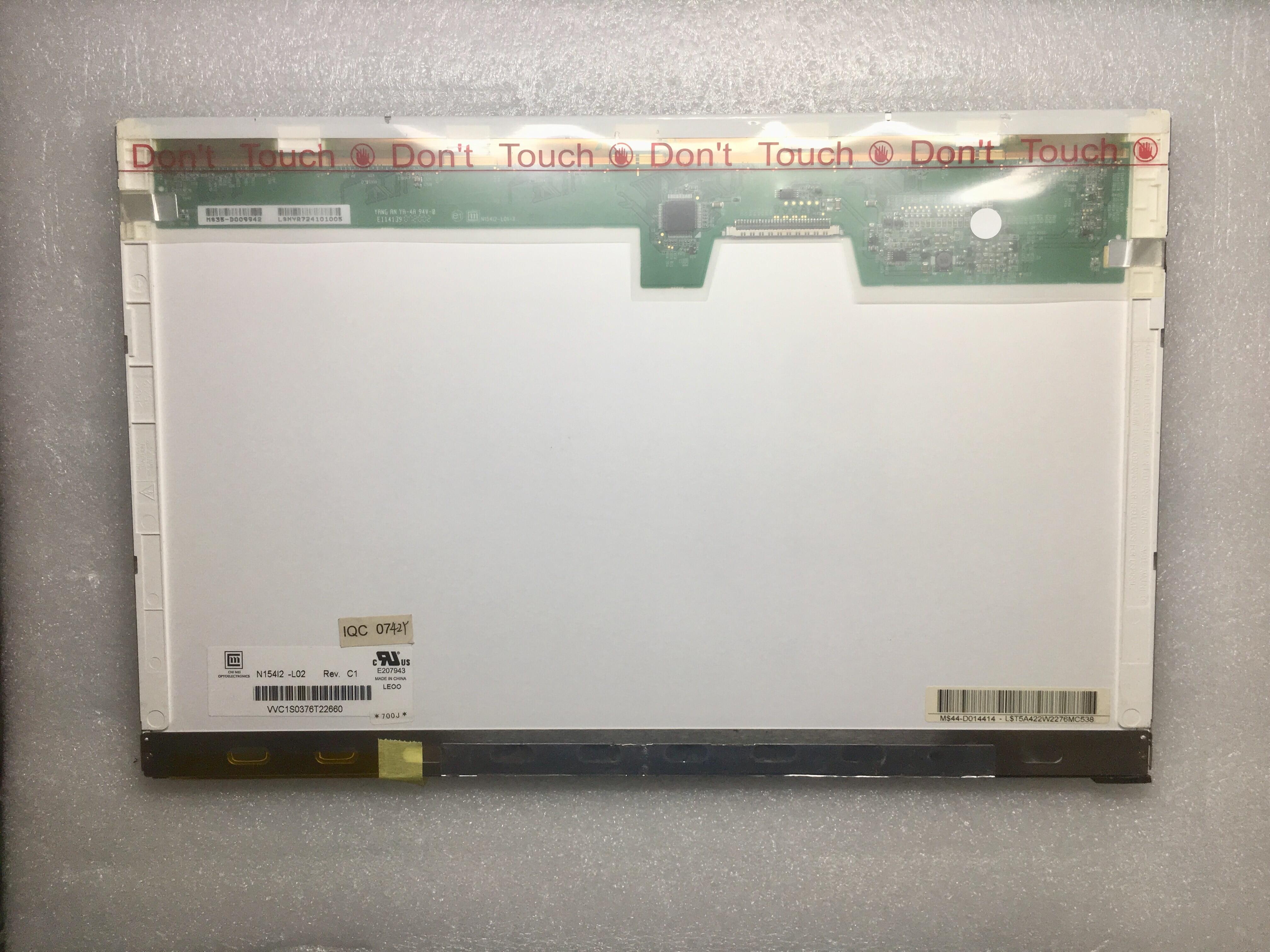 จัดส่งฟรี15.4 ''แล็ปท็อปหน้าจอ Lcd B154EW08 V.1 N154I3-L02 B154EW02 ...