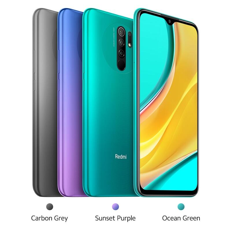 Global version Xiaomi Redmi 9 3GB 32GB / 4GB 64GB Smartphone Helio G80 ...