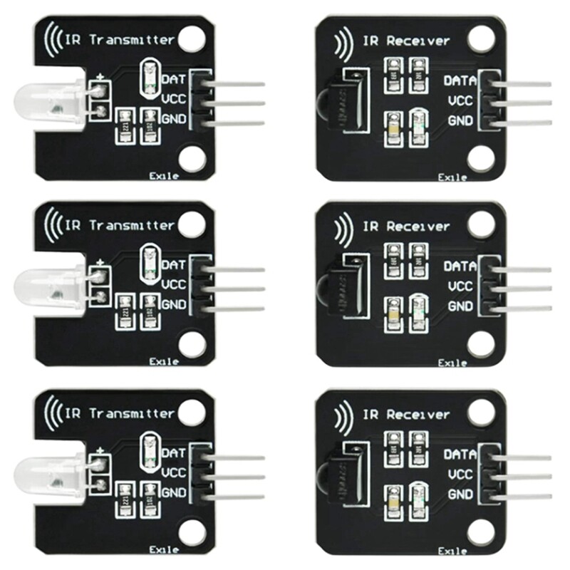 UNI.B.W 38Khz Ir Receiver Ir Transmitter Sensor Module Kit IR Digital ...