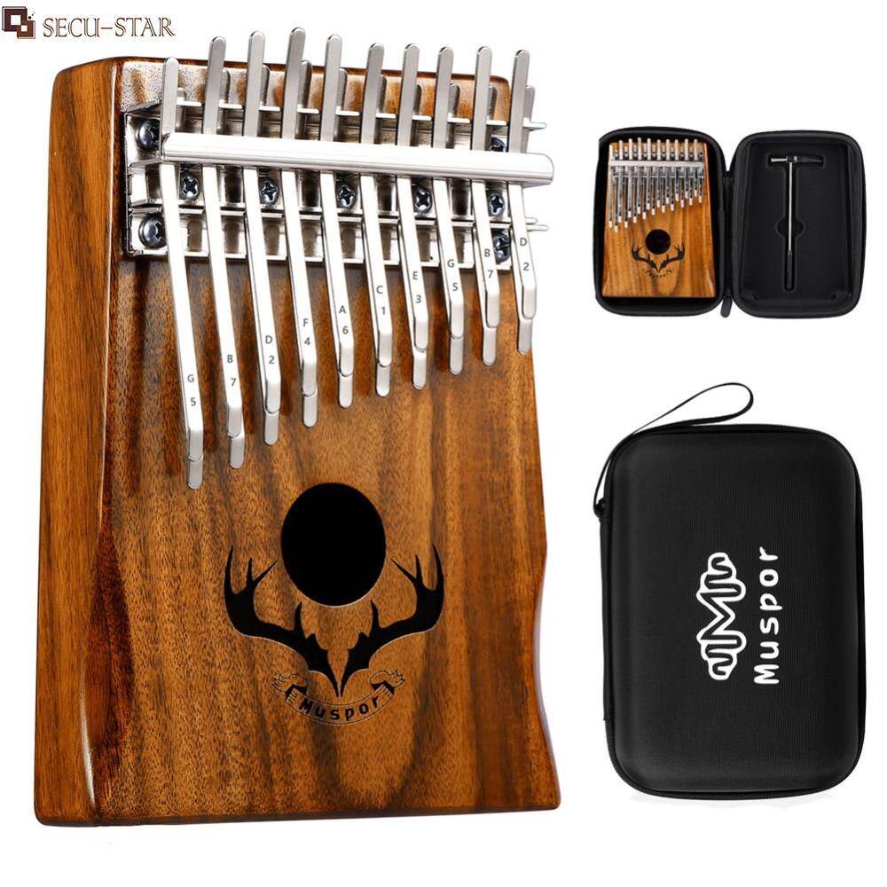 SECU-STAR 20 Key Kalimba Finger Piano Double-layer Acacia (Koa) Wood ...