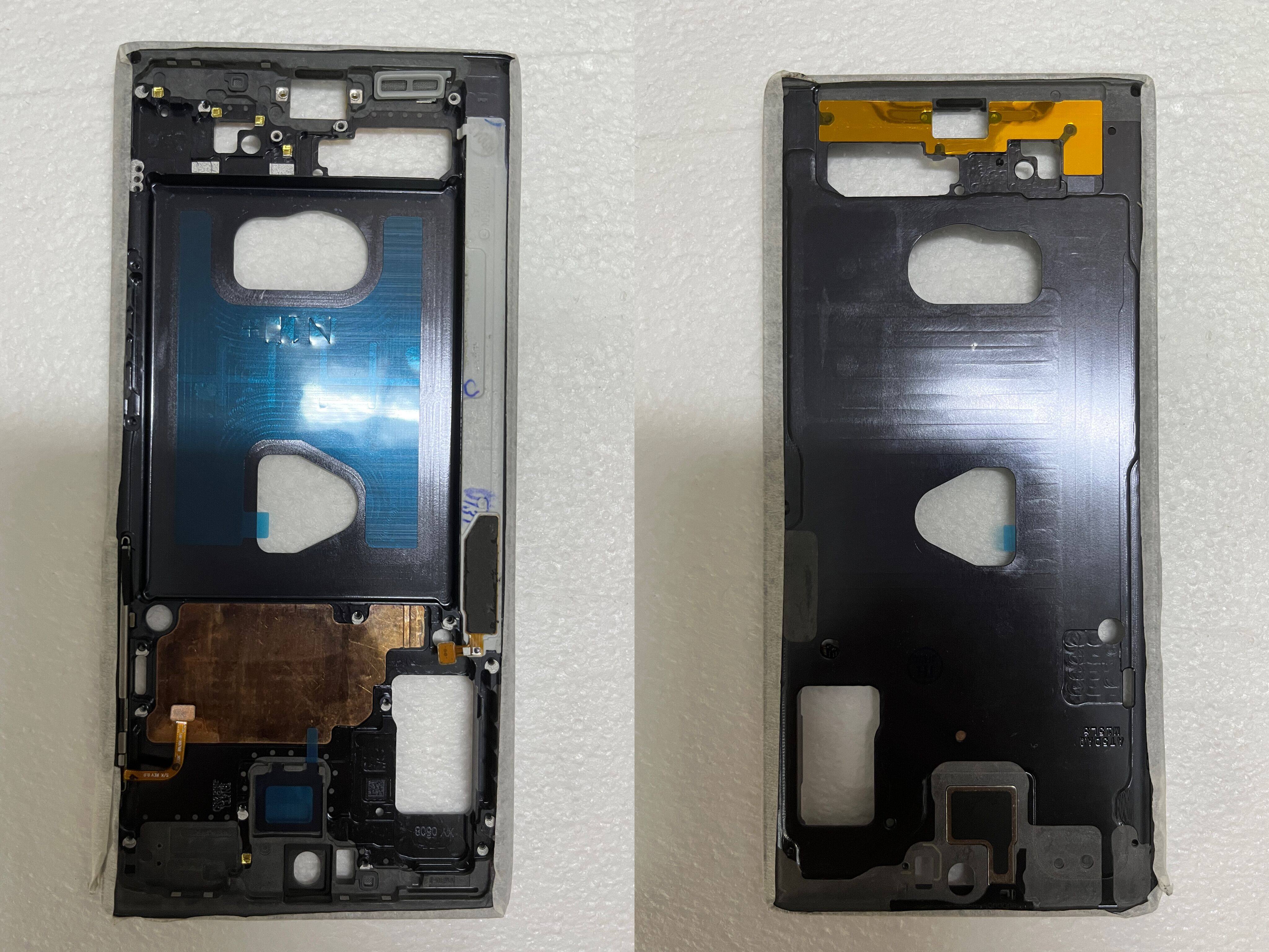 หน้าจอดั้งเดิมของ Samsung Note 10 Plus จุดสีดำหน้าจอ LCD แบบสัมผัสเหมาะ ...