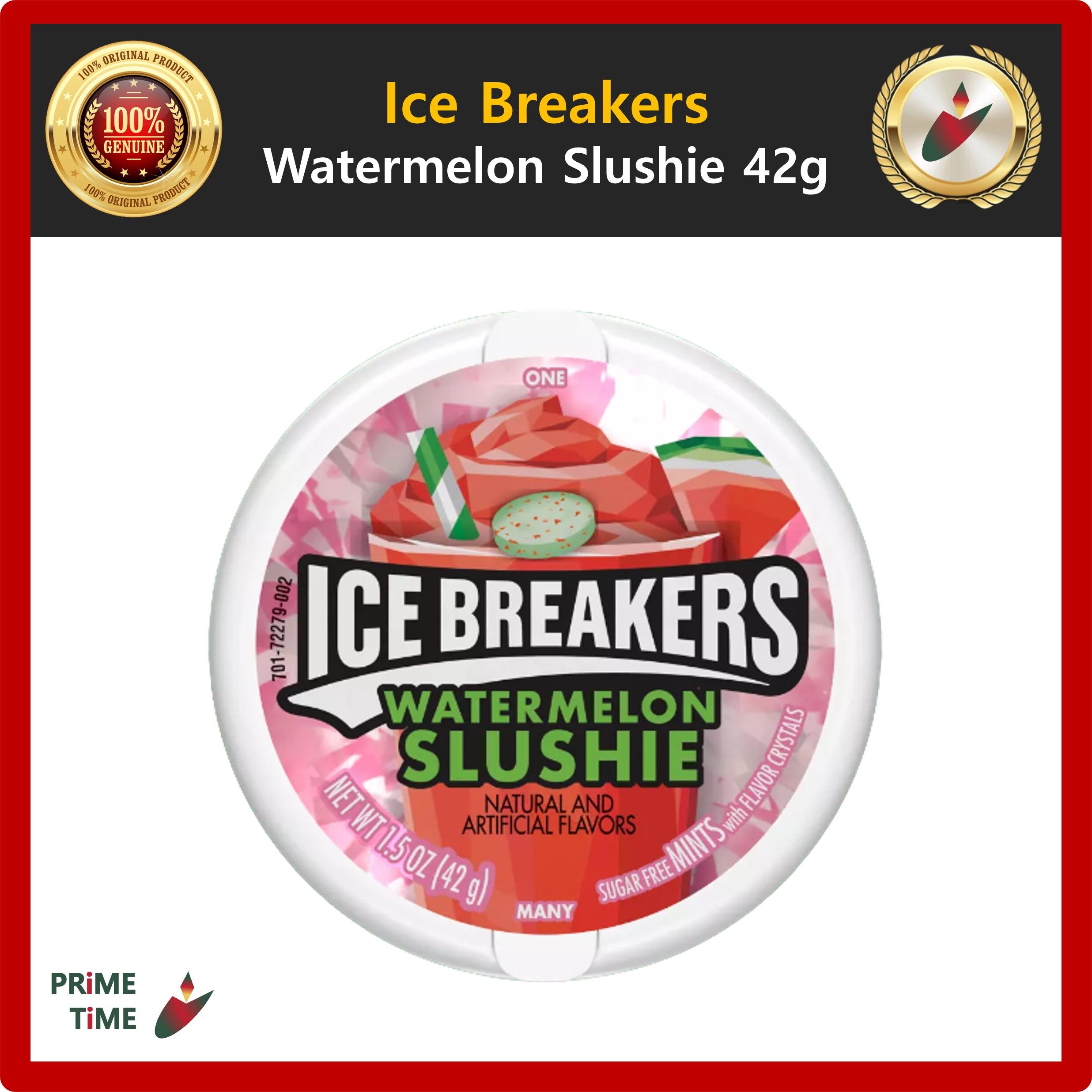 [Ice Breakers] Sugar Free Candy / Sweet Candy Snacks / Mint Berries ...