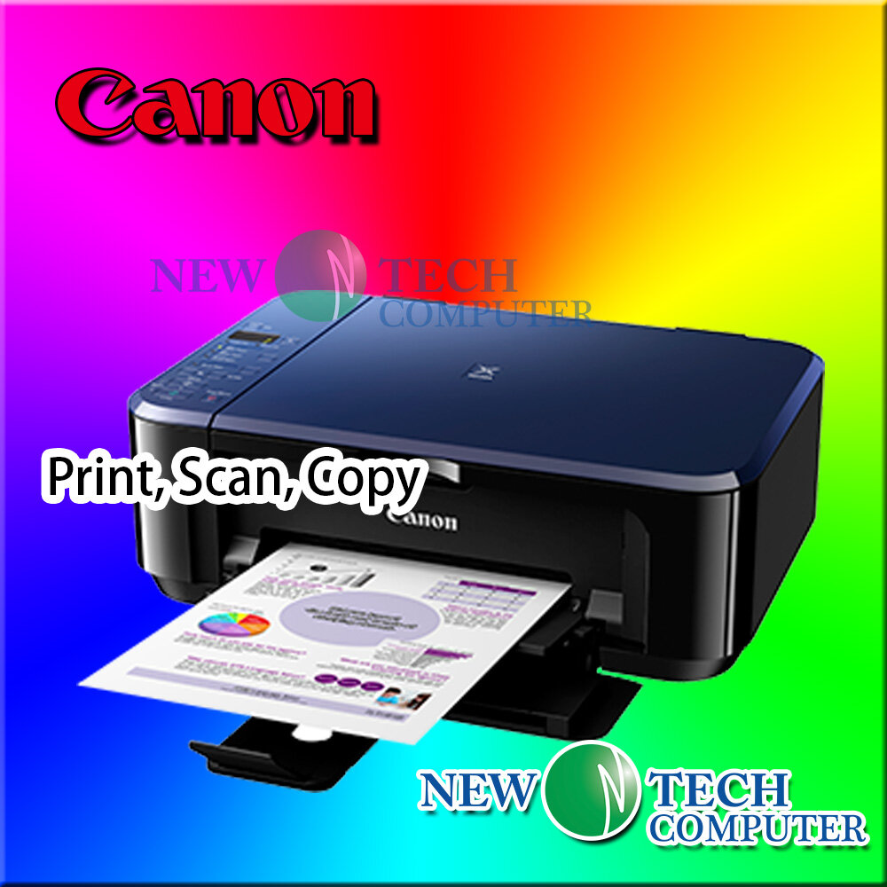 CANON E510 ALL IN ONE PIXMA INK EFFICIENT PRINTER READY STOCK NEW TECH ...
