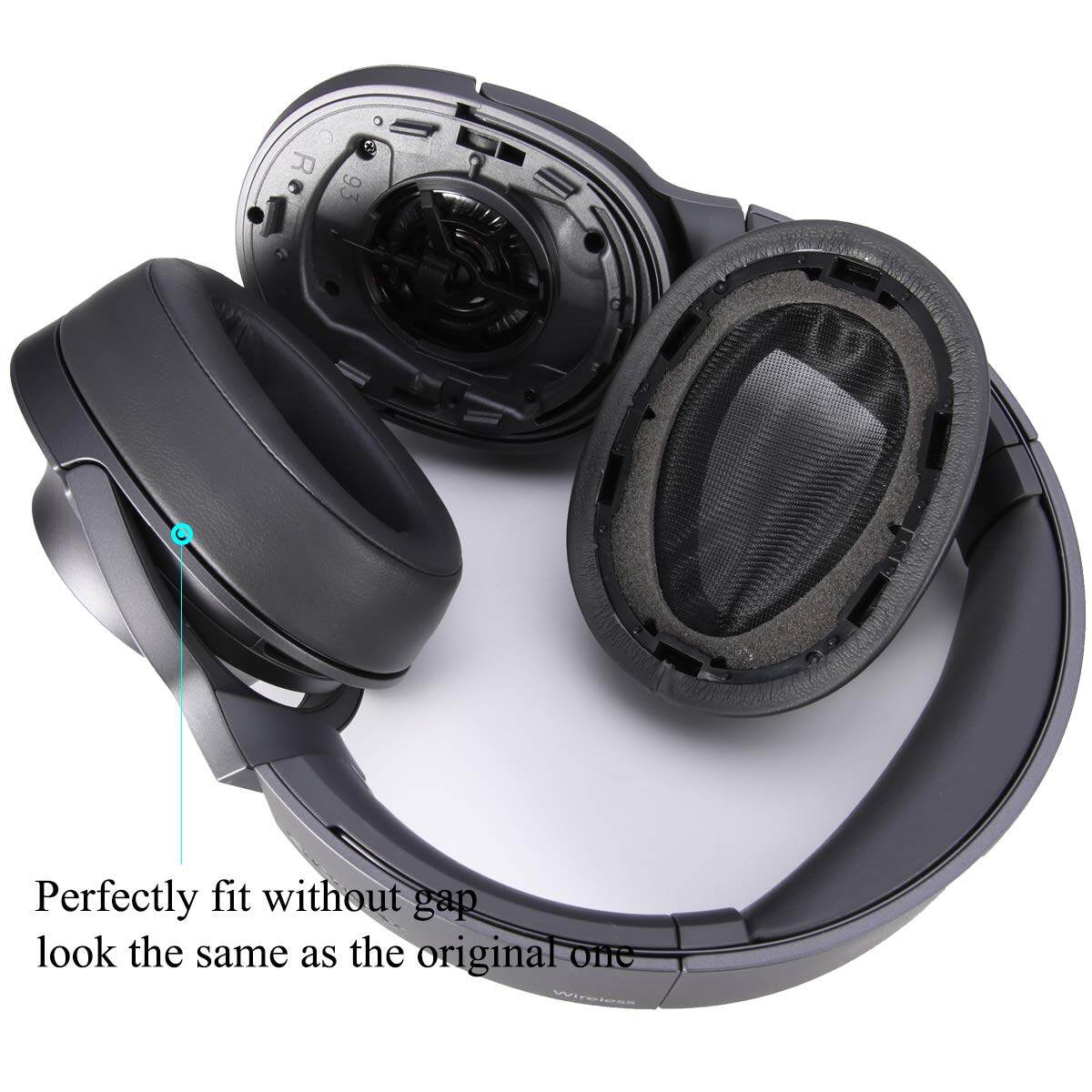 Replacement Ear Pads Cushion Earpads for Sony MDR-100ABN WH-H900N ...
