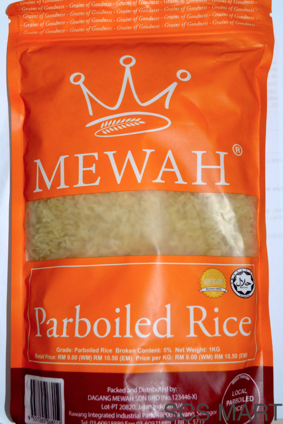 Mewah Parboiled Rice 1KG | Lazada