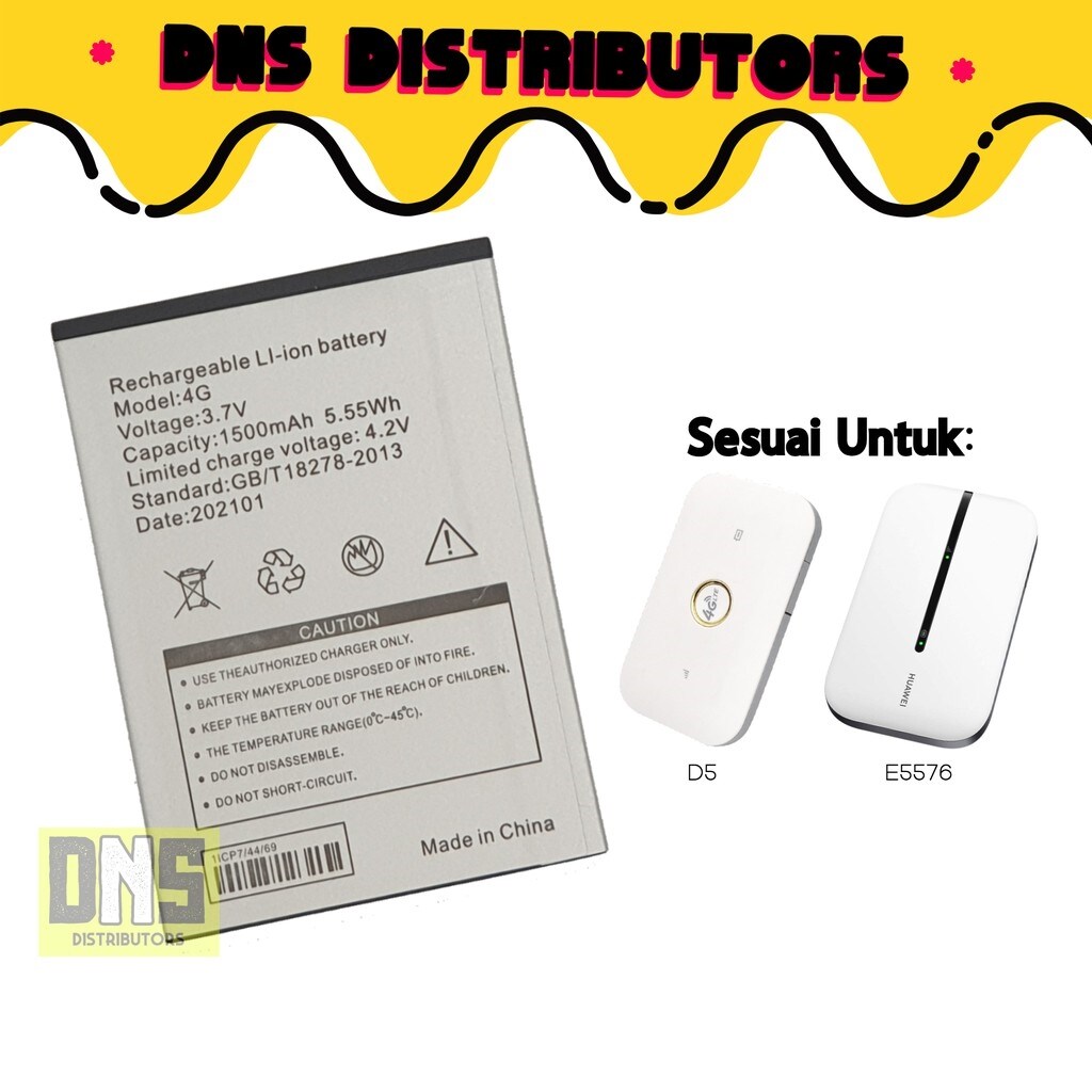 Battery D5 MiFi Stanby Battery WiFi Router MiFi Battery | Lazada