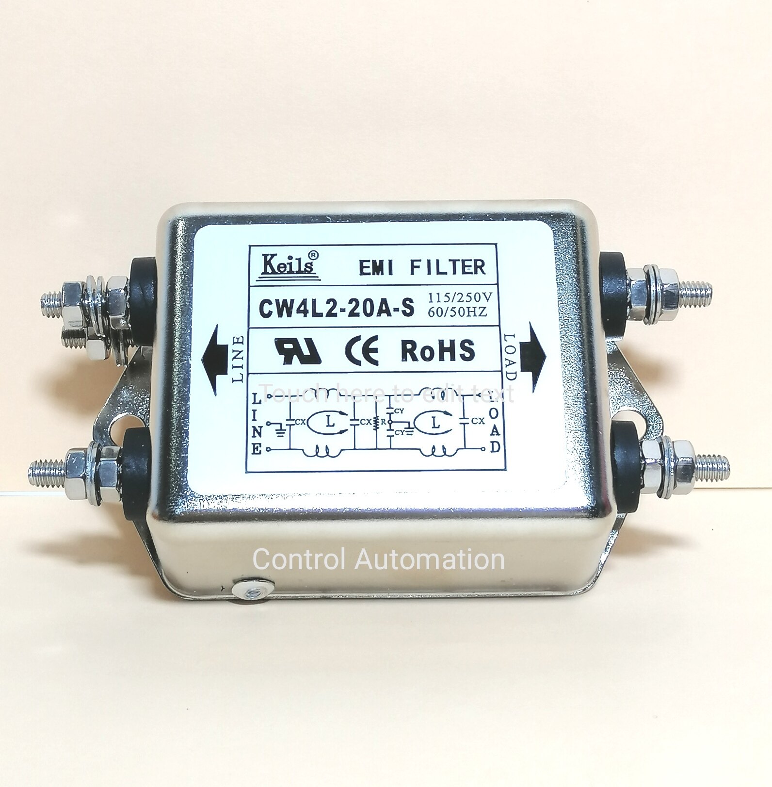 EMI Noise Filter 20A 115/250VAC Keils CW4L2-20A-S | Lazada