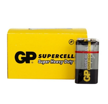 ♥BATTERY♥ GP SUPERCELL SUPER HEAVY DUTY BATTERY (9V) (1pc) | Lazada