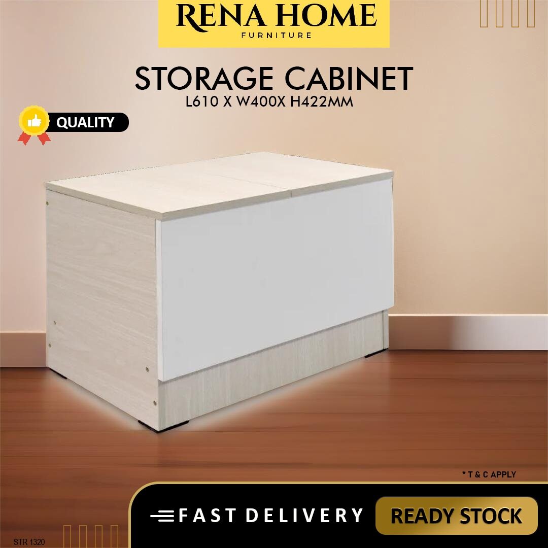[READY STOCK] Bay Window Storage Cabinet | Bench Multifunction Stool ...