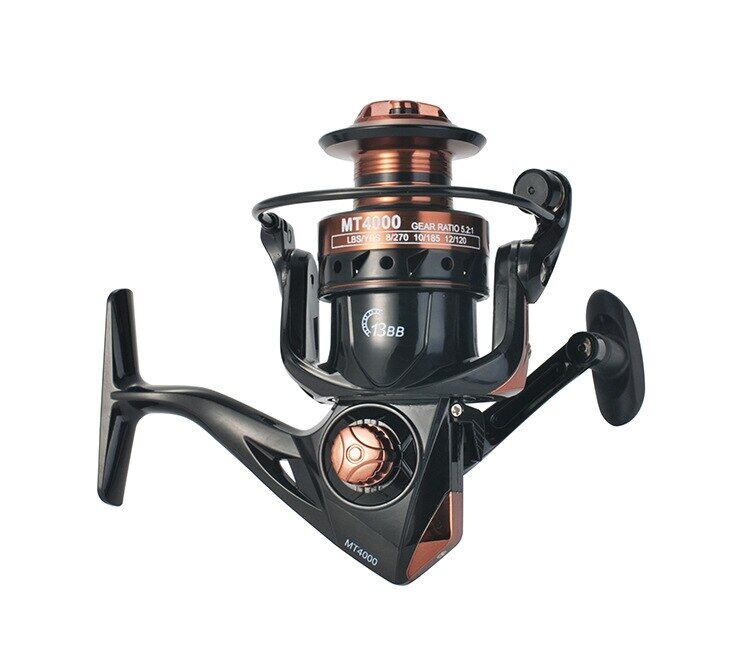 Lizard 1000-7000 12kg Max Drag 12BB Double unloading force 5.0:1 Metal ...