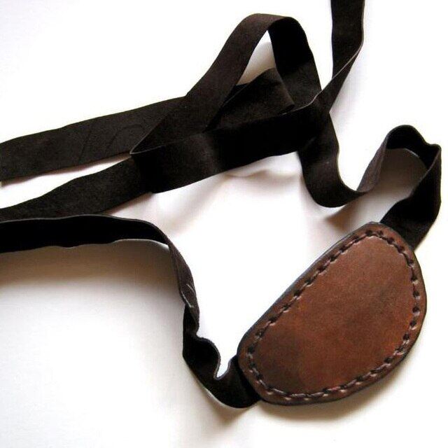 คอสเพลย์โจรสลัดหนัง Eye Patch Steampunk Blindfold Eyepatch เกียร์ฮา ...