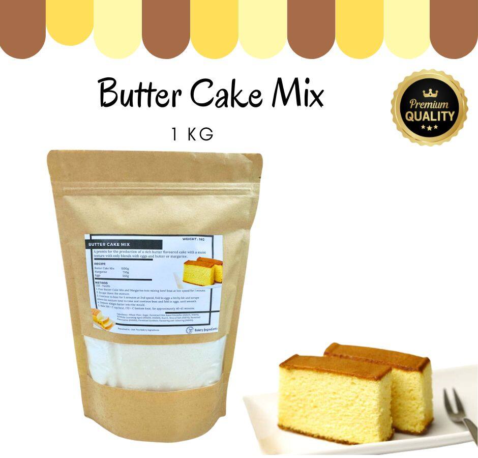 Butter Cake Mix (Rich Butter Flavour and Moist) 牛油蛋糕预拌粉1kg | Lazada