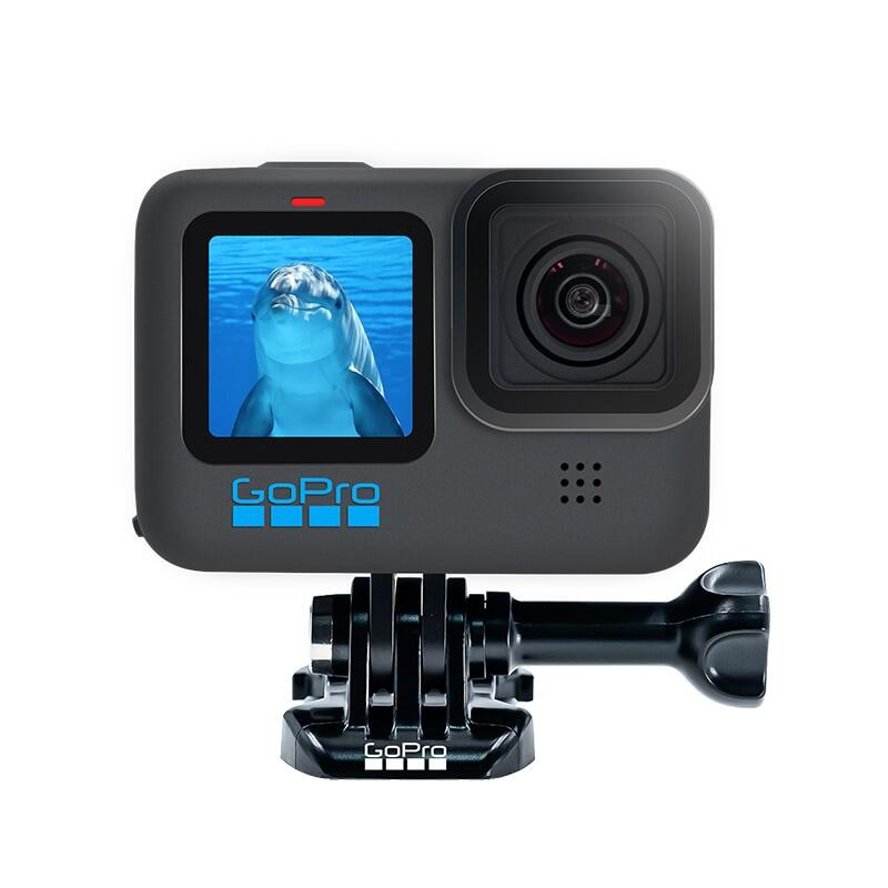 GoPro HERO 10 Black Underwater Action Camera 4K 5.3K60 Video, Helmet ...