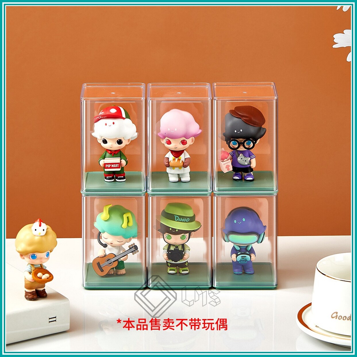 Blind Box Storage Cabinet Acrylic Single Doll Display Storage Box ...