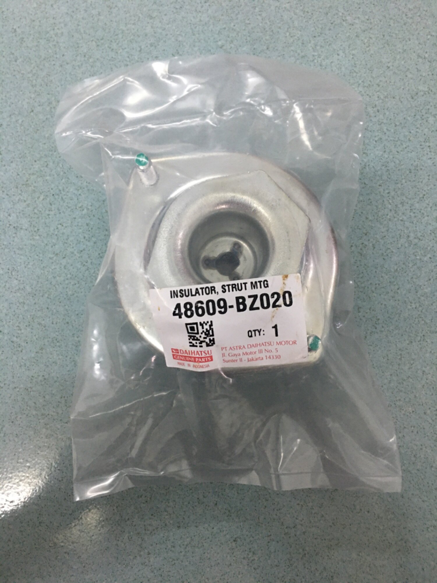 (48609-BZ020) ABSORBER MOUNTING FRONT 6 MONTH WARANTY PERODUA KANCIL ...