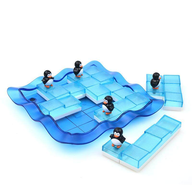 Smartgames penguins ON ICE BOARD Game เกมปาร์ตี้ครอบครัวเกมการศึกษา ...