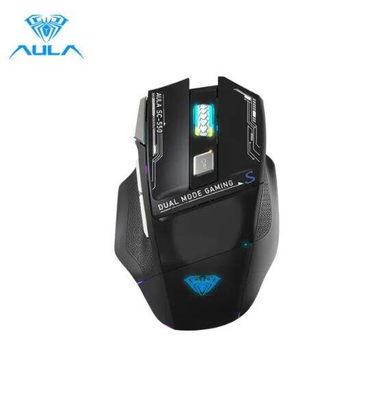 AULA SC550 Dual-Mode Wireless Gaming Mouse Rechargeable And Luminous ...