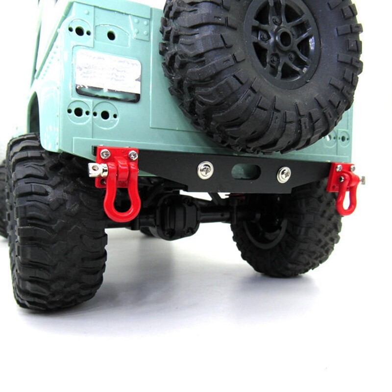Metal Rear Bumper with Tow Hook for MN D90 D91 D99S MN90 MN99S 1/12 RC Car Upgrade Spare Parts ...