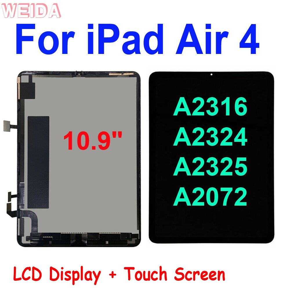 10.9 "Ipad Air 4 Touch สำหรับ Ipad Air 4 LCD Air4 4Th Gen 2020 A2316 ...