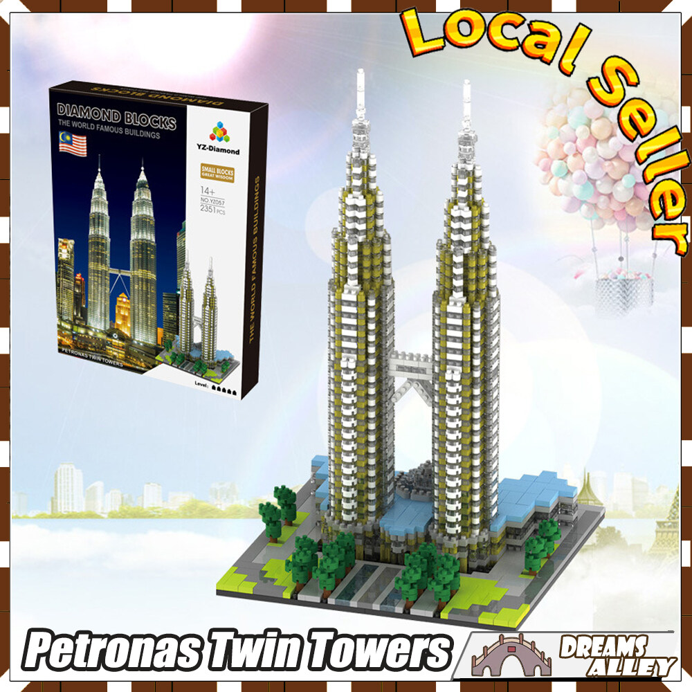 Building Blocks Petronas Twin Towers Modal Exquisite Collection Table ...