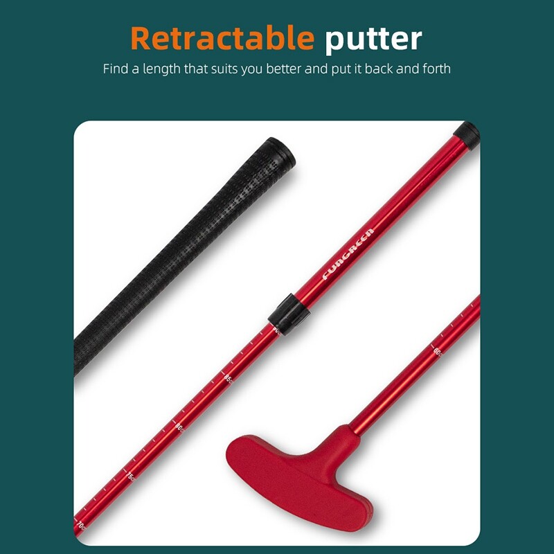 FUNGREEN Golf Putters for Men Right Handed and Left,Two-Way Kid Putter ...