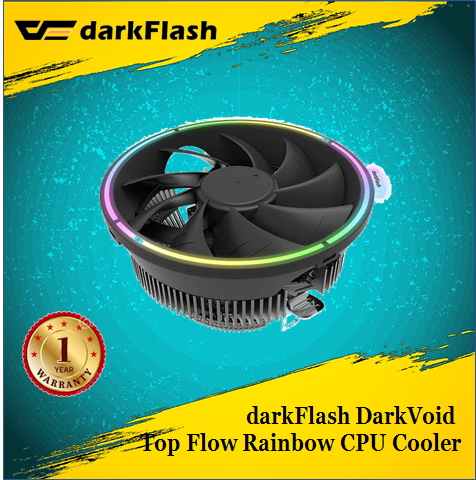 AIGO DARKFLASH DARKVOID TOP FLOW RAINBOW CPU COOLER | Lazada