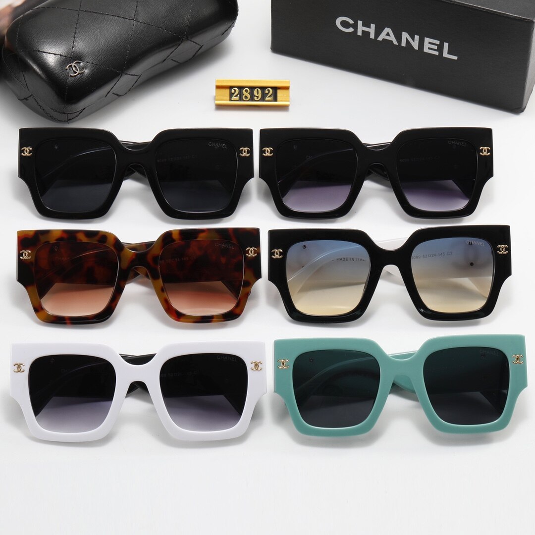 【Topgrade & With Box】2022 New Style ChanelˉLadies Fashion Sunglasses ...