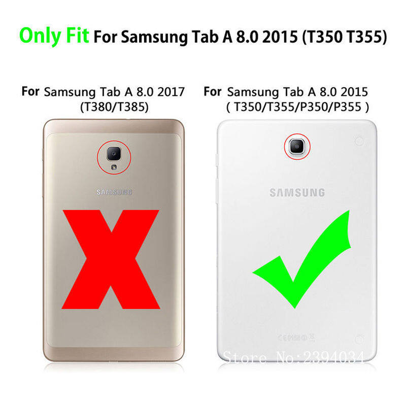 กรณีG LitterสำหรับSamsung Galaxy Tab A 8.0 2015ปกSM-T350 SM-T355 SM ...