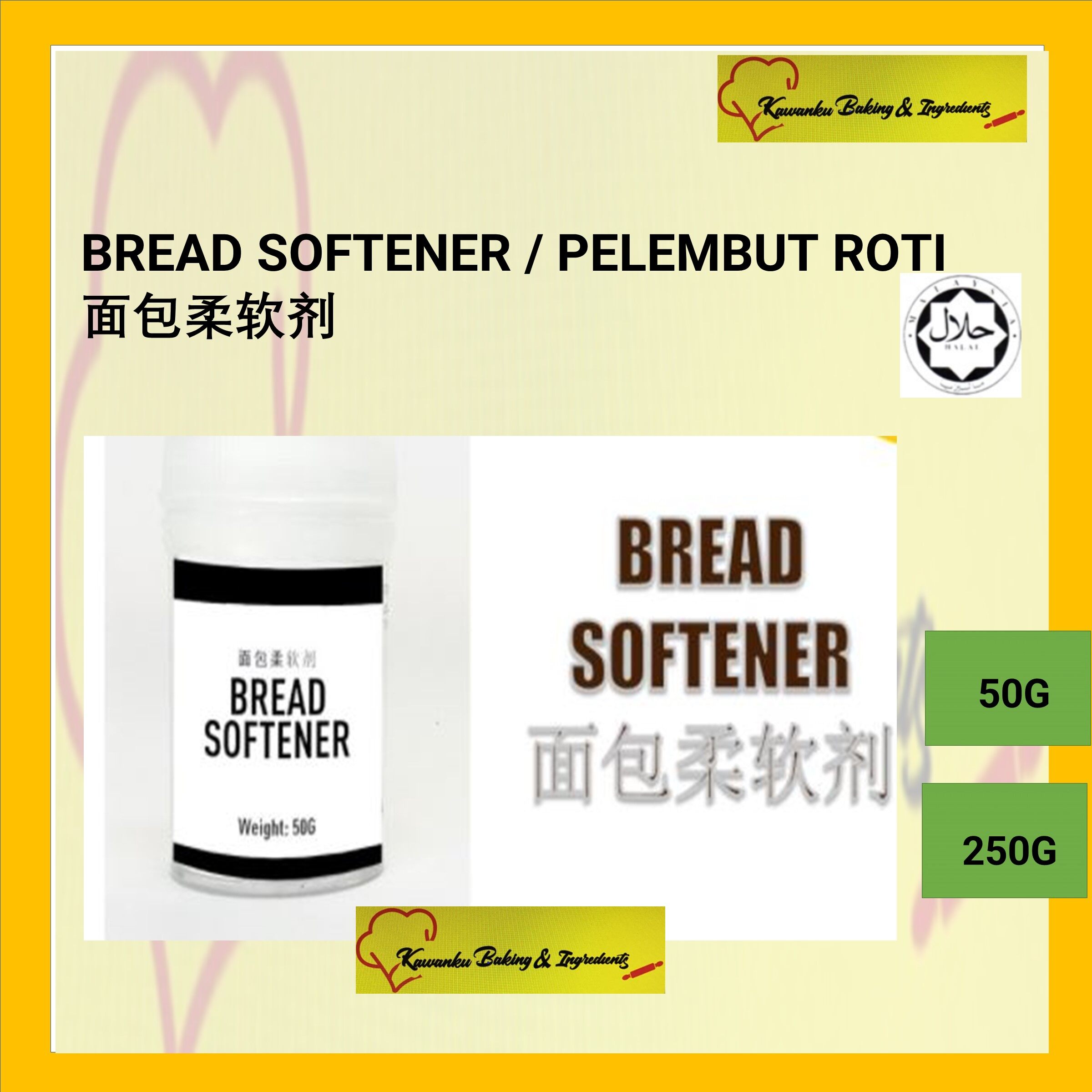 BREAD SOFTENER / PELEMBUT ROTI 面包柔软剂 | Lazada