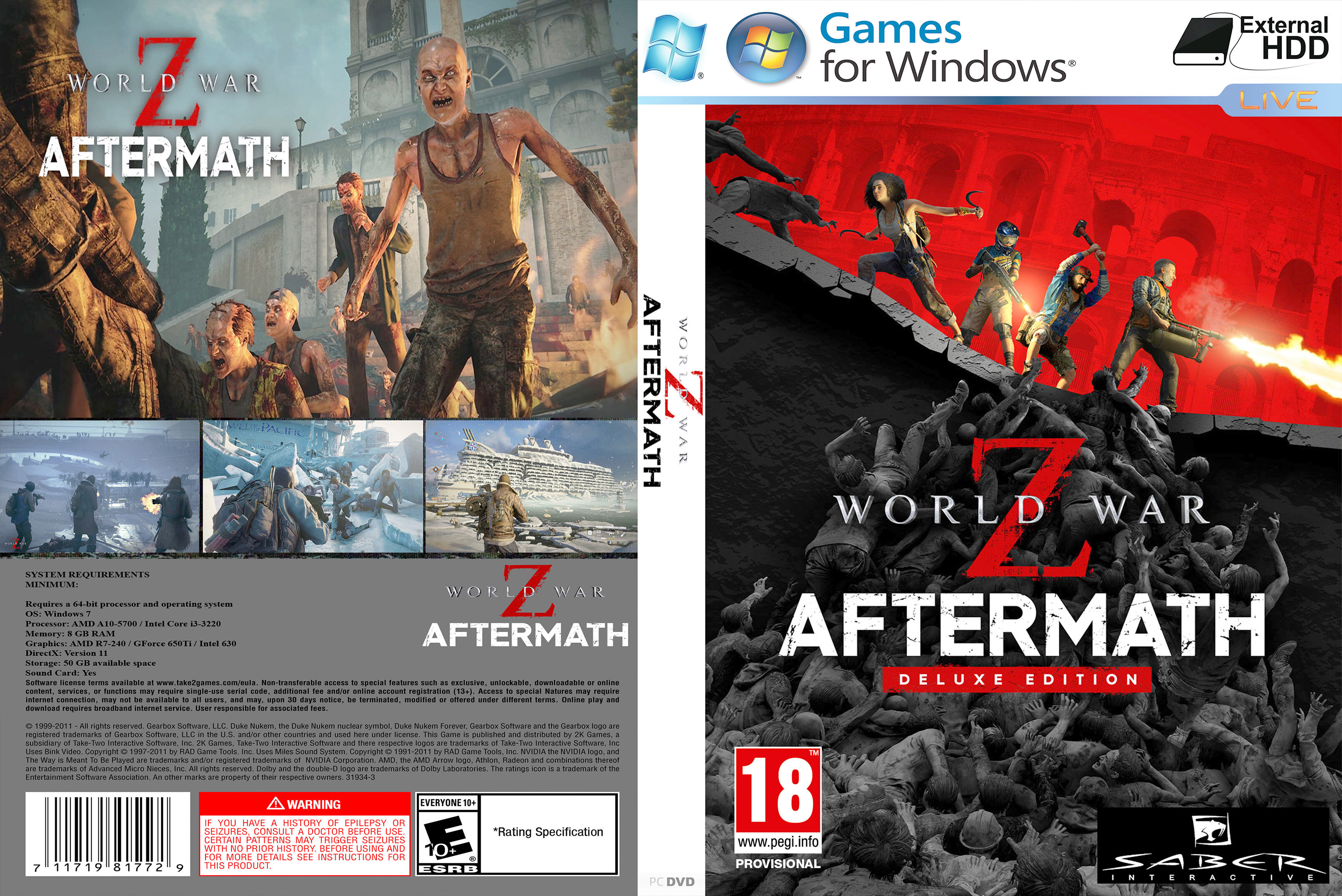 World War Z Aftermath Deluxe Edition PC GAME Offline Pendrive World War Z Aftermath Deluxe Edition PC GAME Offline Pendrive