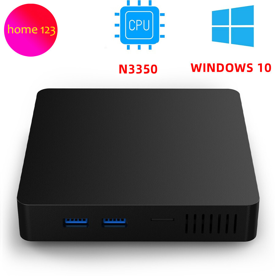 SZBOX S33 CPU N3350 MINI PC Windows 10 Mini PC 6GB RAM 64GB ROM 2.4G ...