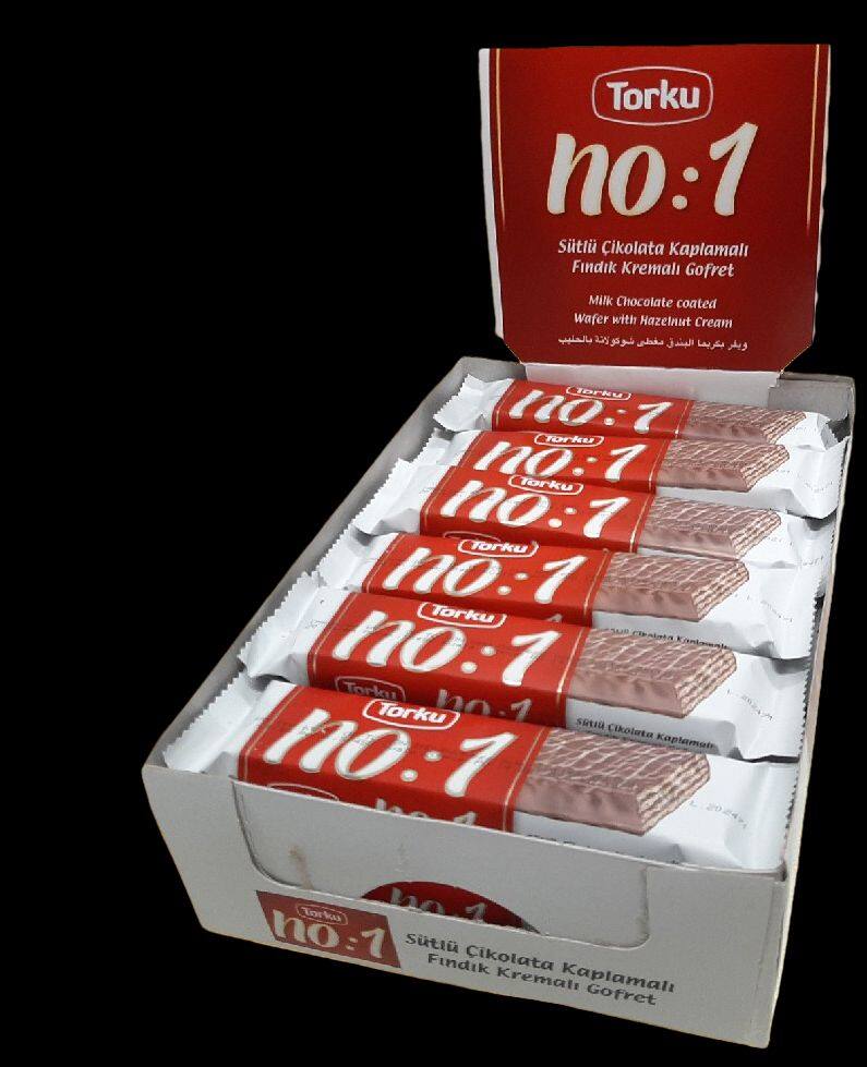 TORKU No:1 MILK CHOCOLATE WAFER 35g (Pack of 24) | Lazada