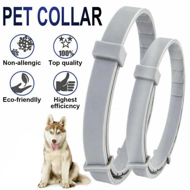ใหม่ปรับ Cat & Dog Collar Flea & Tick Prevention Pet Collar Pest ...