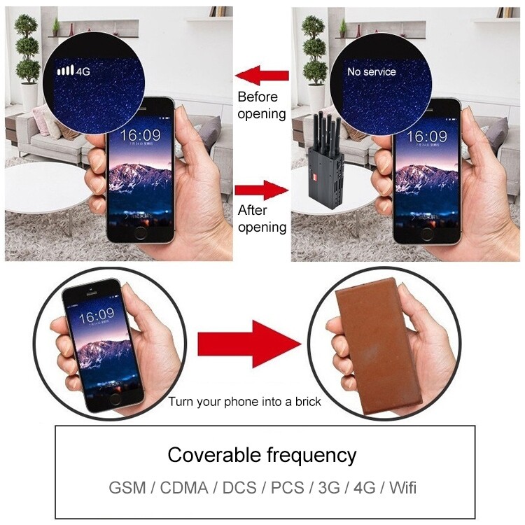 Gsm/cdma/DCS/ชิ้น/3G /Wifi/ GPS / LOJACK โทรศัพท์มือถือสัญญาณเบรกเกอร์/ ตัวแยก/ความครอบคลุม: 20 ...