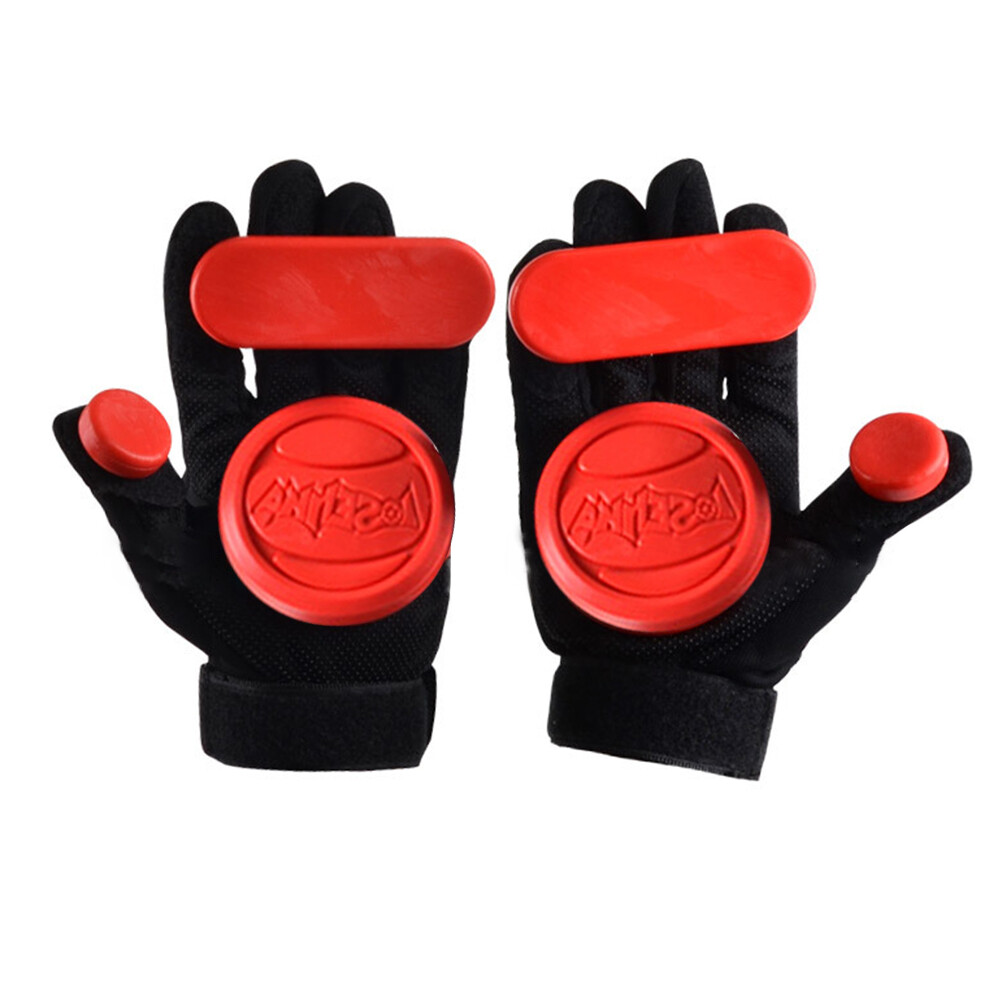 1 pair Land Skateboard Slider Slide Gloves Longboard Skateboard Sliding ...