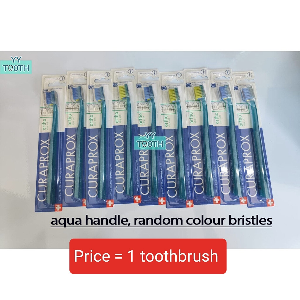 Curaprox toothbrush Ortho Toothbrush for braces Ultra Soft bristle ...